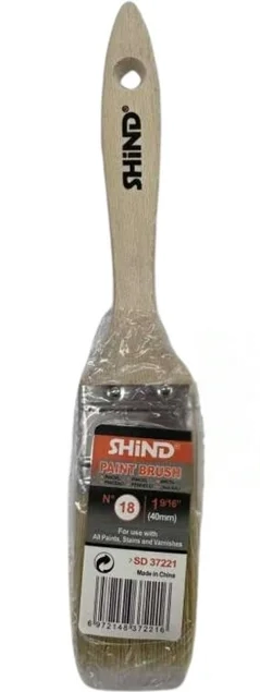 Shind Paint Brush Wooden Handle - DIY Hardware & Crafts